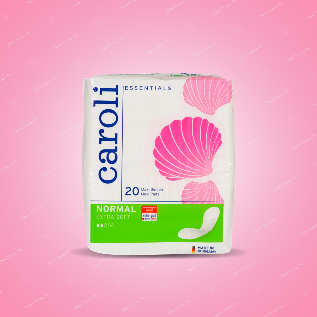 Caroli MAXI NORMAL Sanitary Pads 20 Pcs Extra Soft – Superwomen ...