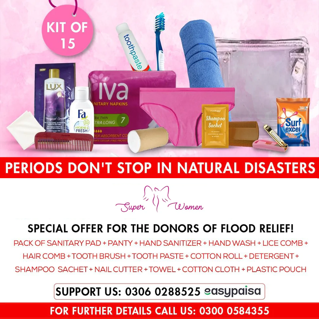 Hygiene Kit 15 product – Superwomen Pakistan - Empowering the women of ...